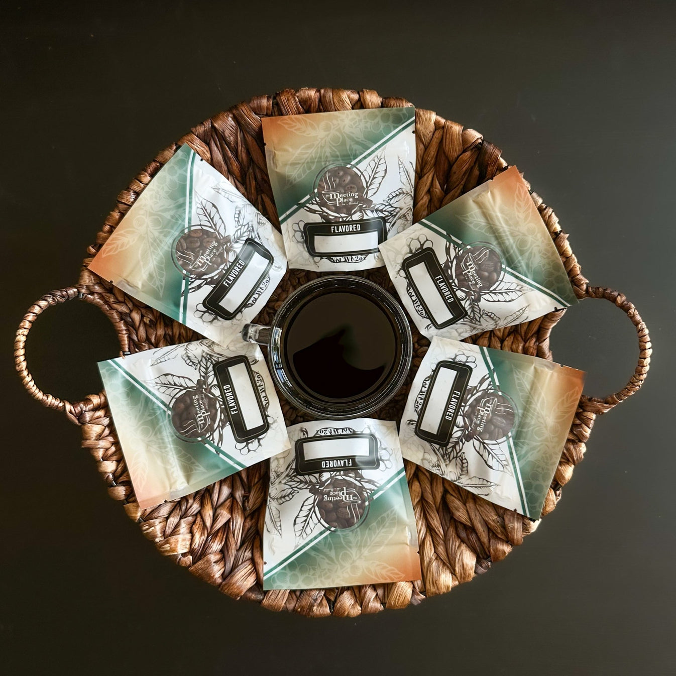 Holiday Coffee Sampler Gift Box, 6 Gourmet Flavored & Origin Coffees i ...